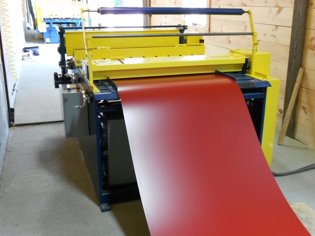 Slit to Recoil - Recoil Machines - Metal Rollforming Systems