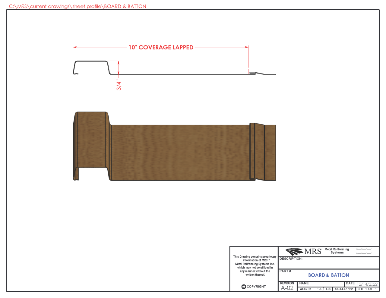 Board and Batten Rollformer - Metal Rollforming Machines - MRS