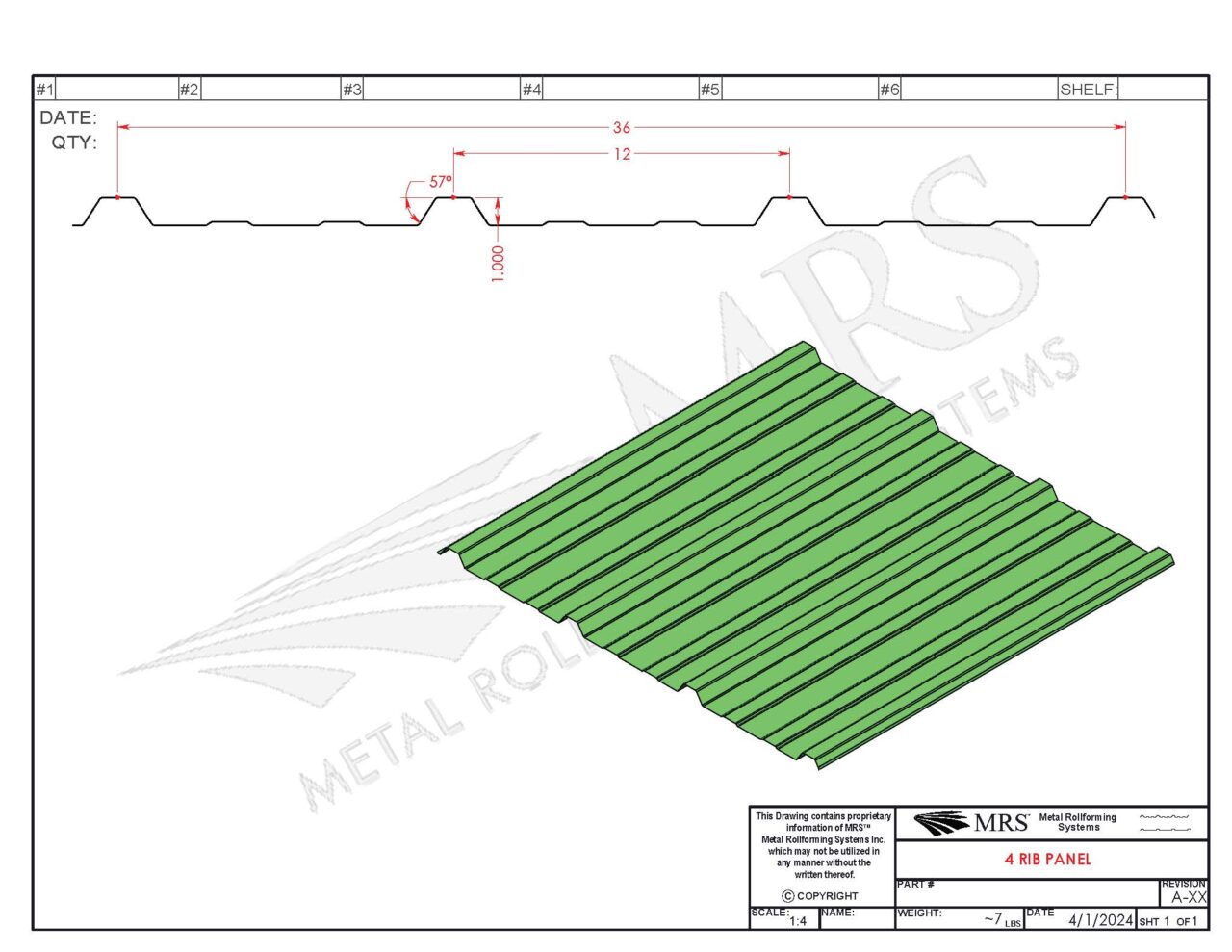 Custom Panel Profiles - MRS Metal Rollforming Systems