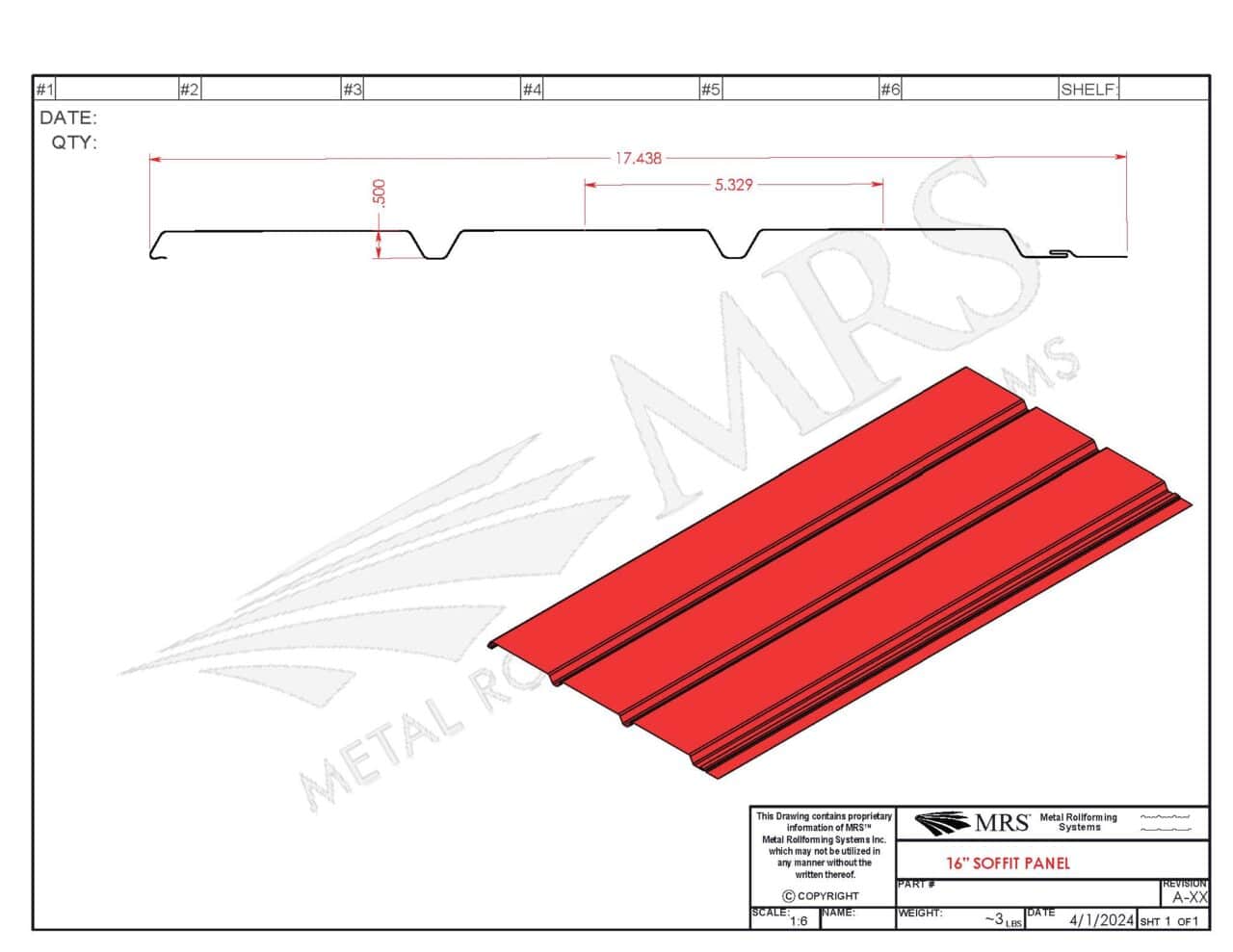 Custom Panel Profiles - MRS Metal Rollforming Systems
